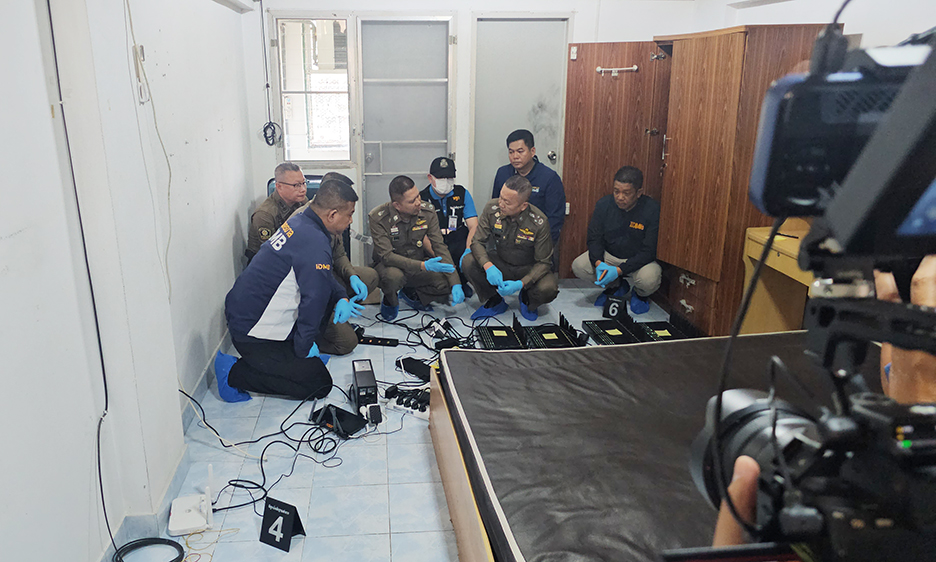 Thai Tech Crime Police Uncover New Singapore-Based Scam Network