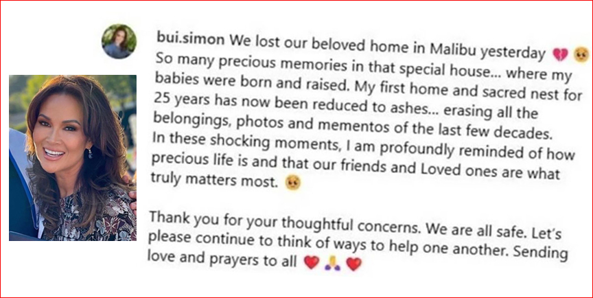 Thai PM Orders Aid for LA Fire Victims as Ex-Miss Universe Loses Malibu ...