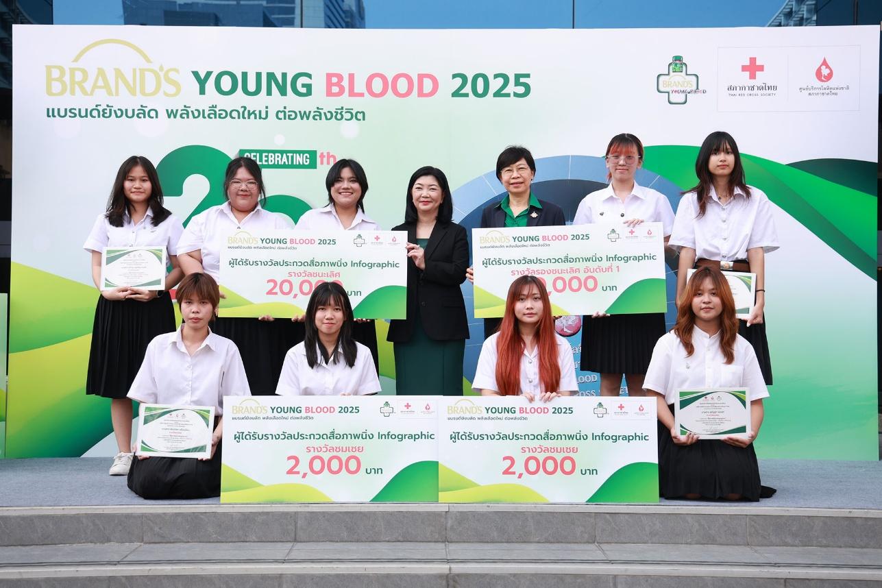 BRAND'S Young Blood Project Marks 25th Year with Thai Red Cross Blood Drive