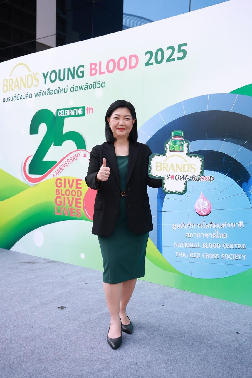 BRAND'S Young Blood Project Marks 25th Year with Thai Red Cross Blood Drive