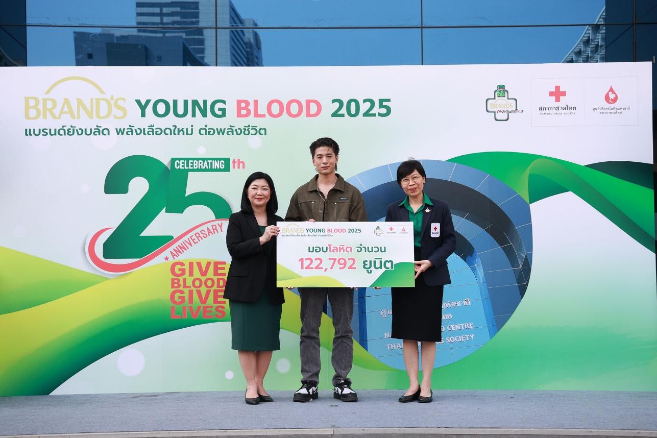BRAND'S Young Blood Project Marks 25th Year with Thai Red Cross Blood Drive
