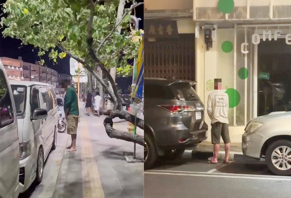 Public Urination by Tourists Sparks Outrage in Phuket