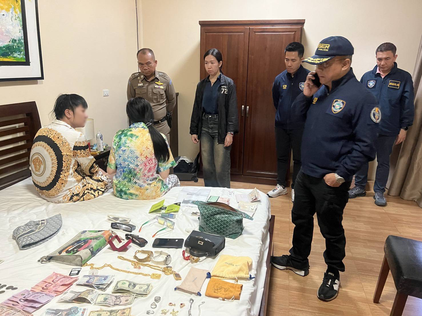 Crypto Scammer Found with Chinese Fugitive in Pattaya Villa