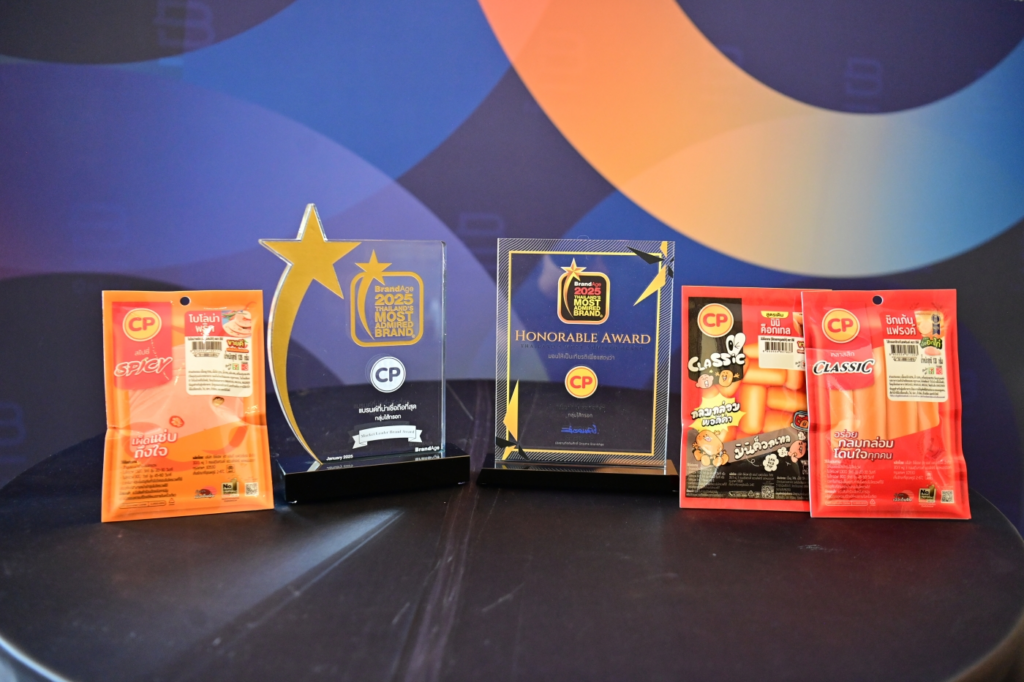 CP Foods Wins Triple Crown in 2024-2025 Thailand's Most Admired Awards