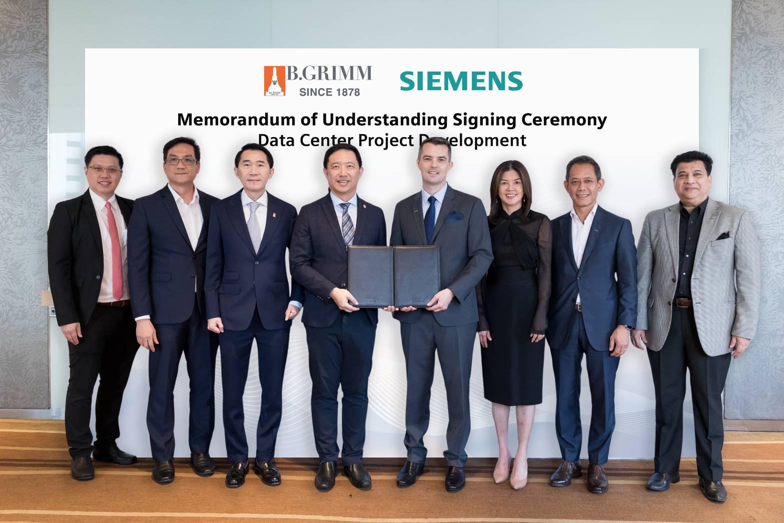 B.Grimm, Siemens Partner on Advanced Data Center Solutions in Thailand