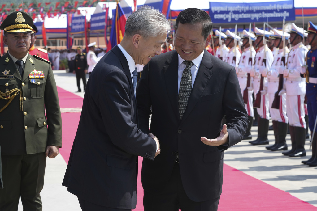 Cambodia's Leader Presides at Ceremony for Upgrade of Naval Base with ...