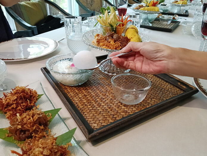 Experience Thai Summer Dish with Khao Chae at Baan Dusit