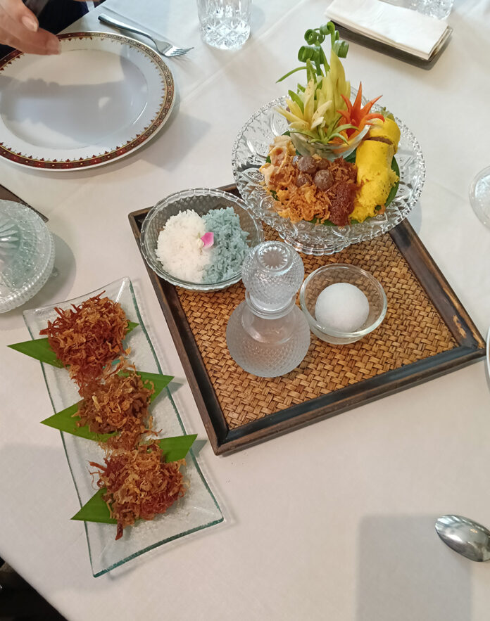 Experience Thai Summer Dish with Khao Chae at Baan Dusit