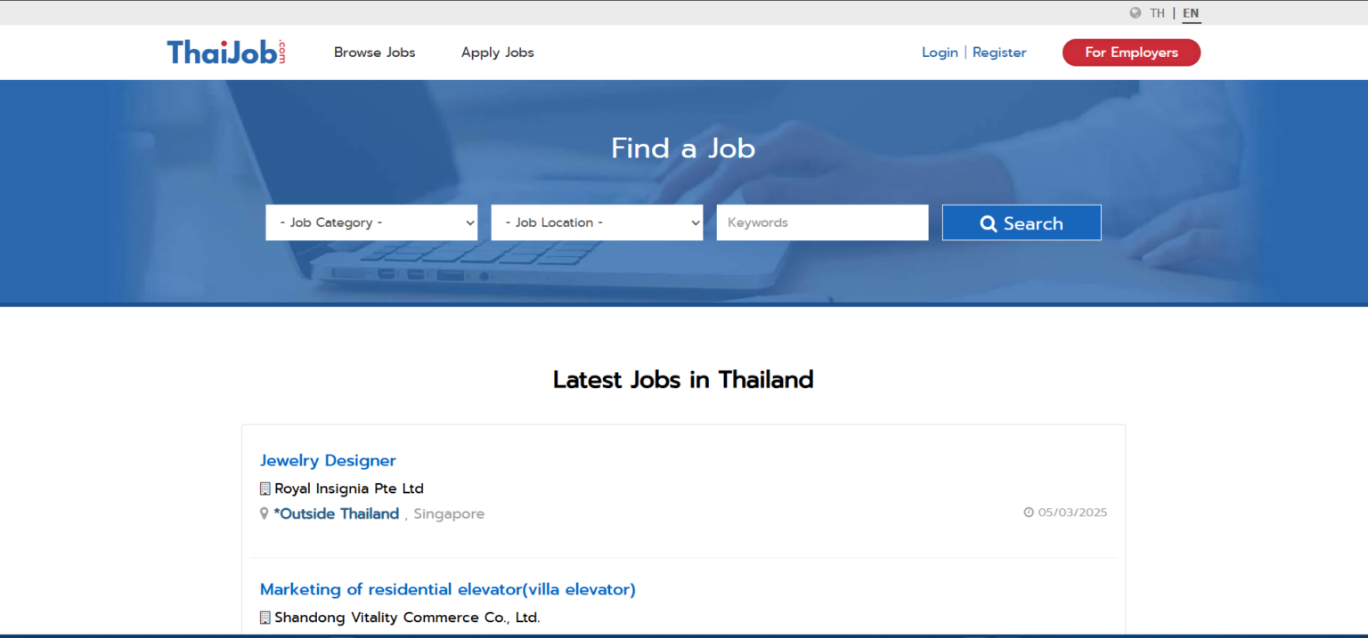 Moving to Thailand? Here’s Where to Start Your Job Search in English