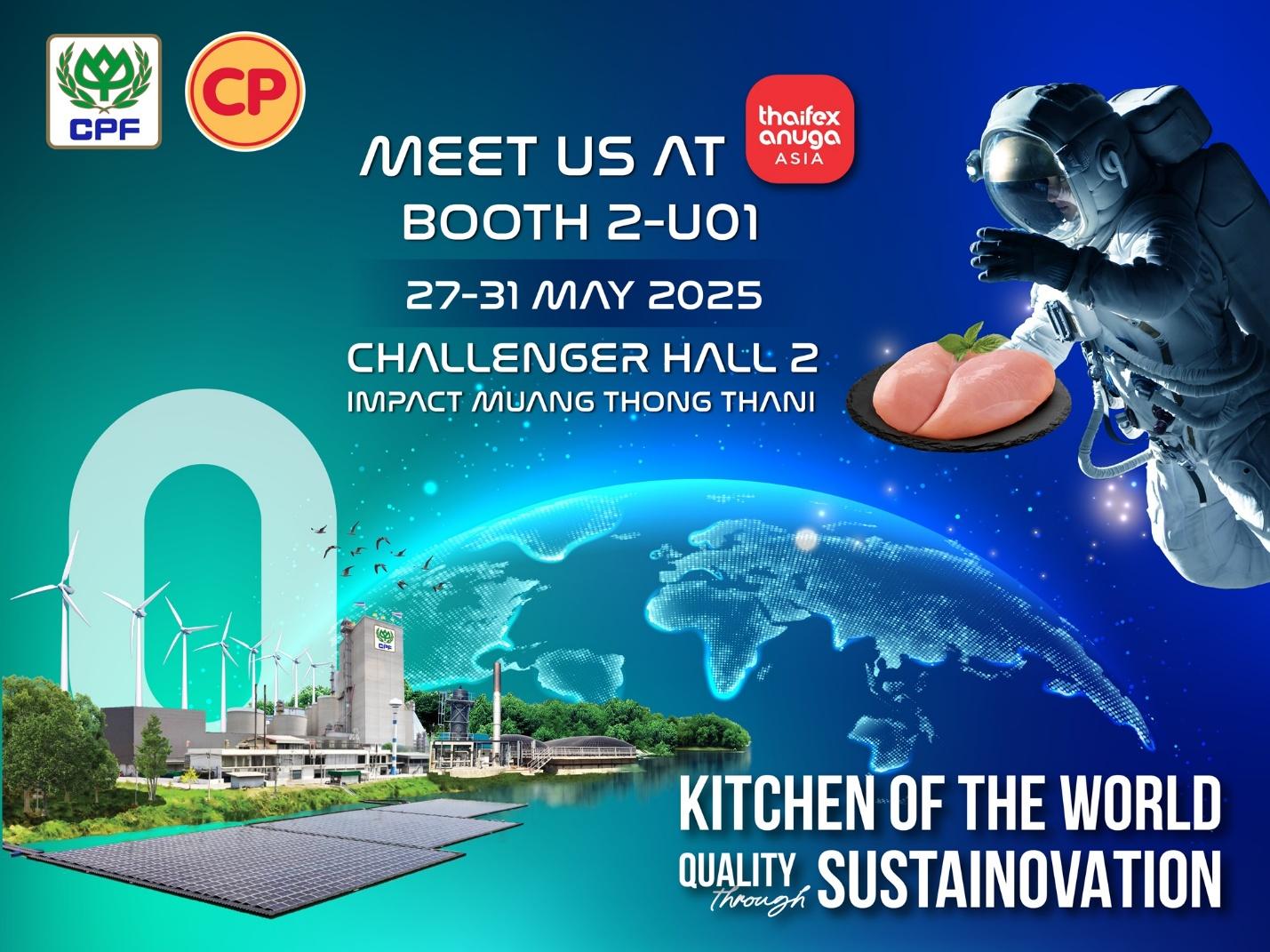 CP Foods Showcases the Future of Food Innovation at THAIFEX – Anuga Asia 2025