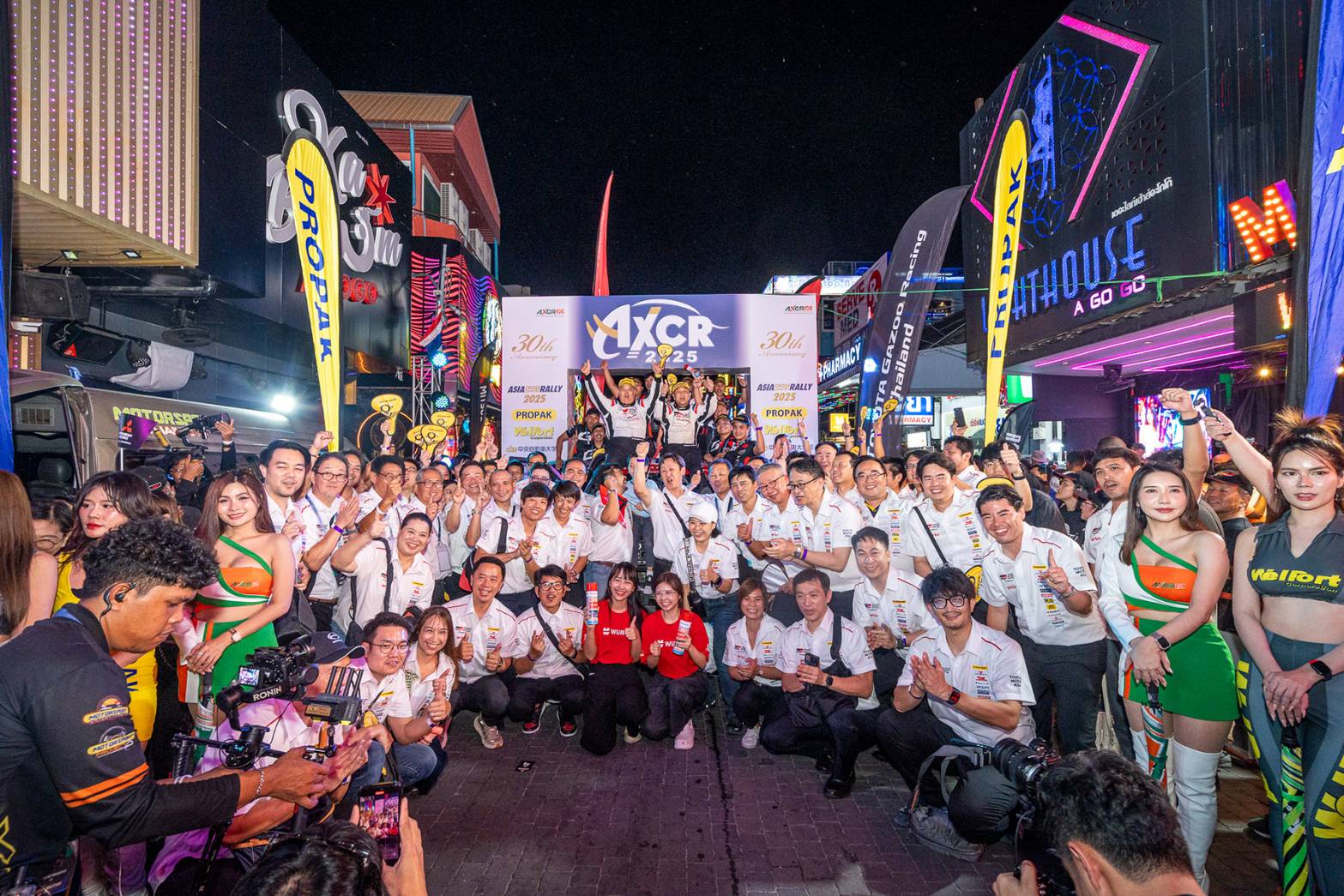 TOYOTA GAZOO Racing Thailand Ready to Compete in AXCR 2025