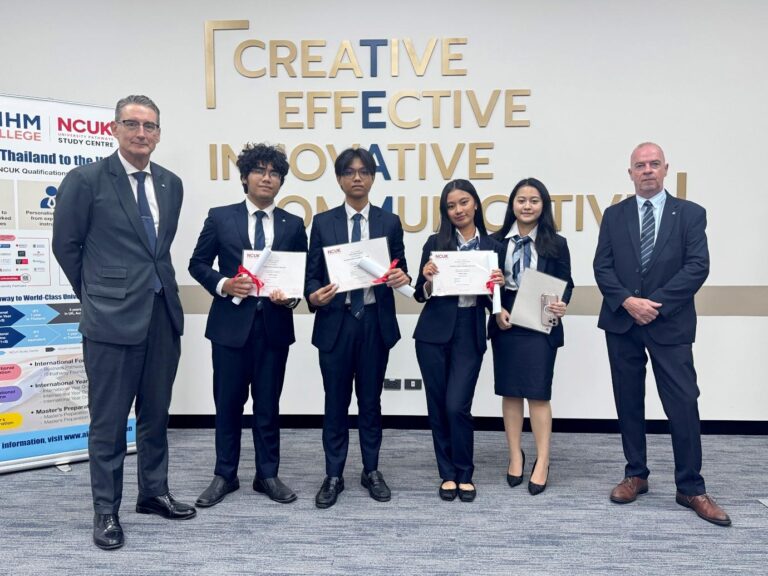 AIHM Officially Launches NCUK International Pathway Programs in Bangkok