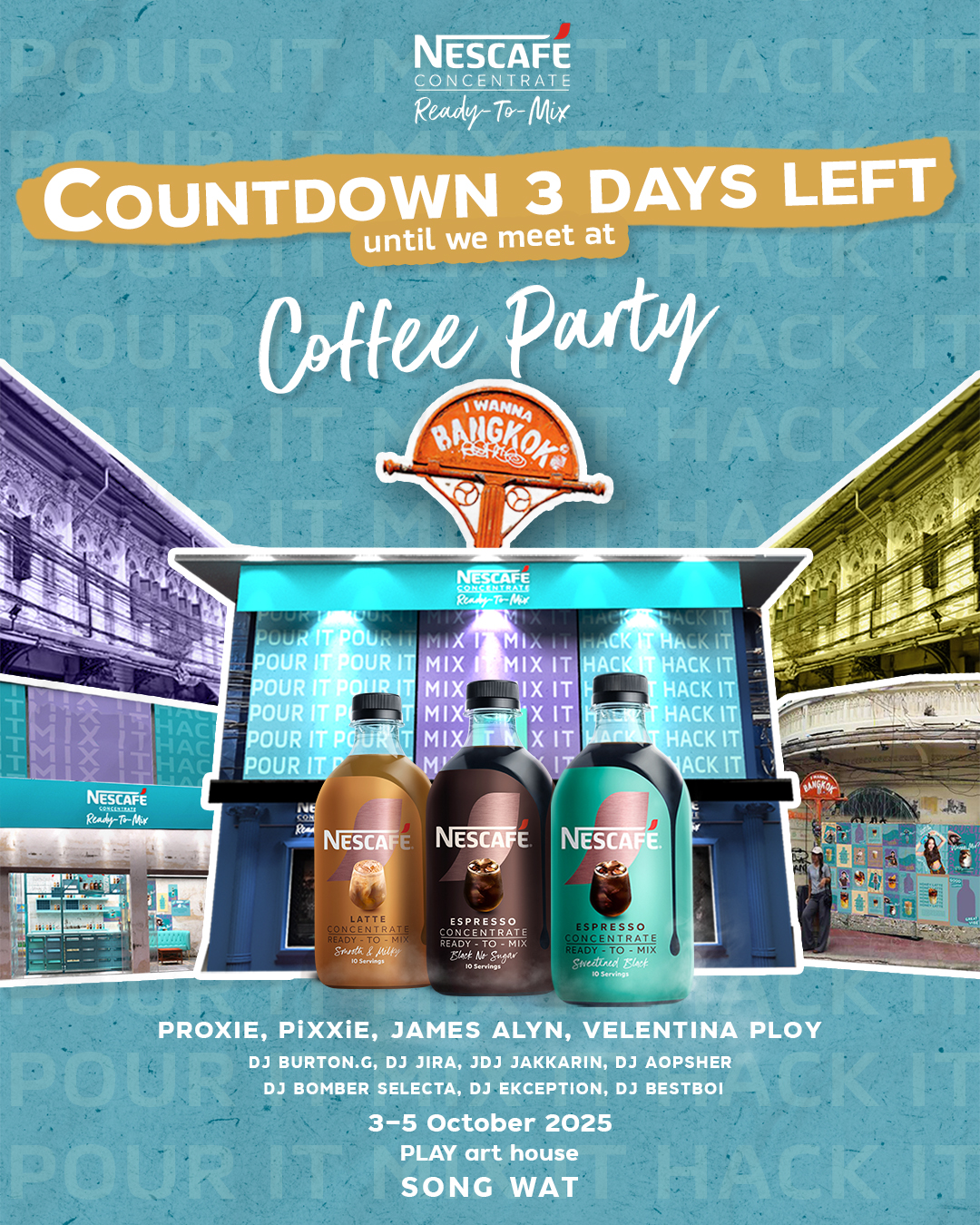 NESCAFÉ to Launch Three-Day Coffee Festival on Bangkok's Songwat Rd