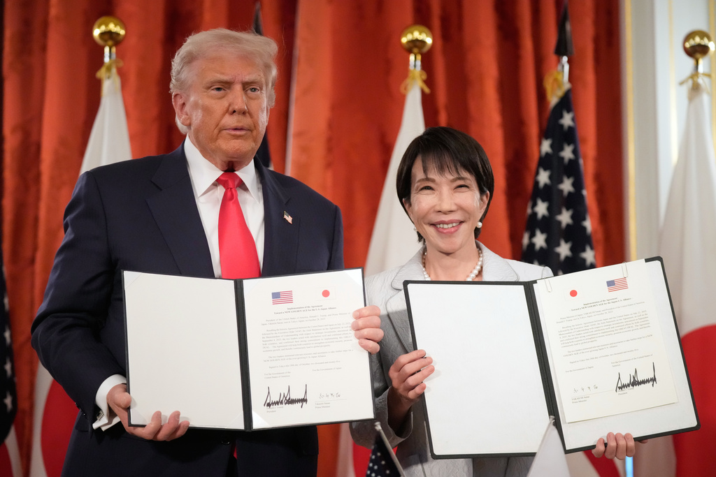 Takaichi, Trump Open New Chapter in Japan-U.S. Ties at 1st Summit
