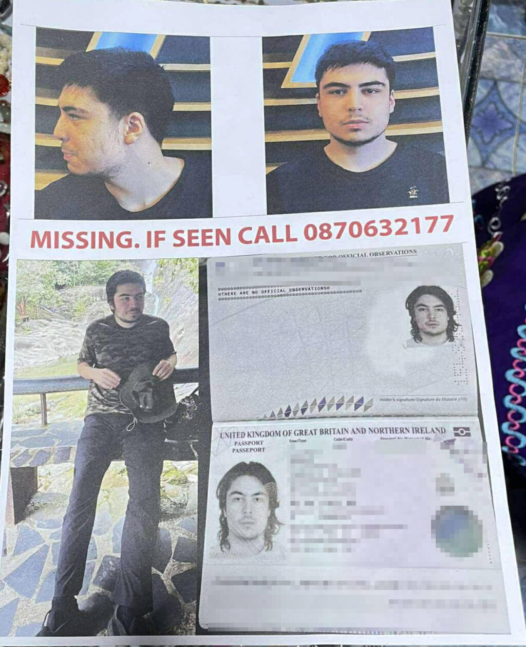 Missing British Man from Pattaya Spotted Attempting Myanmar Crossing