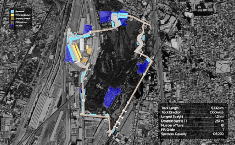 Bangkok’s 5.7 km Formula One Street Circuit Plan Revealed