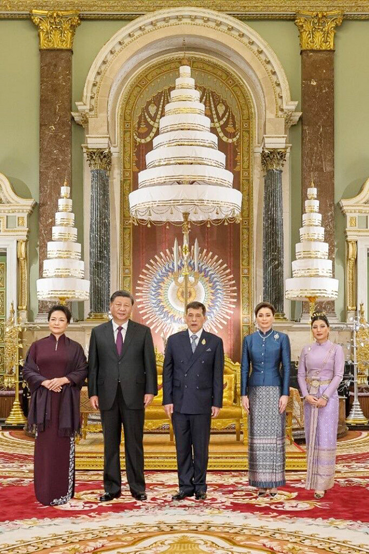 Thai King and Queen to Make a Historic State Visit to China Nov 13-17