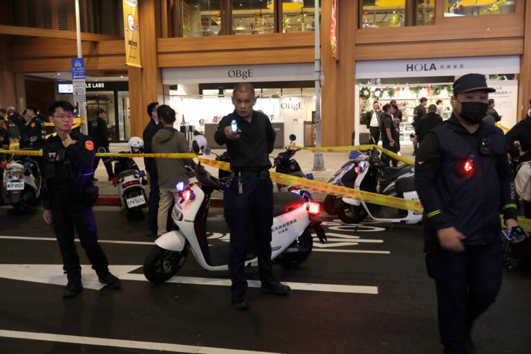 3 Killed in Taiwan Knife Attack, with the Suspect Later Falling to His ...