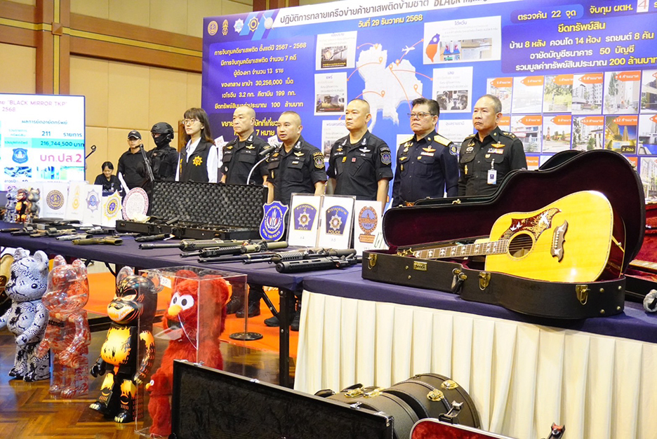 Thai Political Candidate Arrested in Massive Drug Laundering Raid