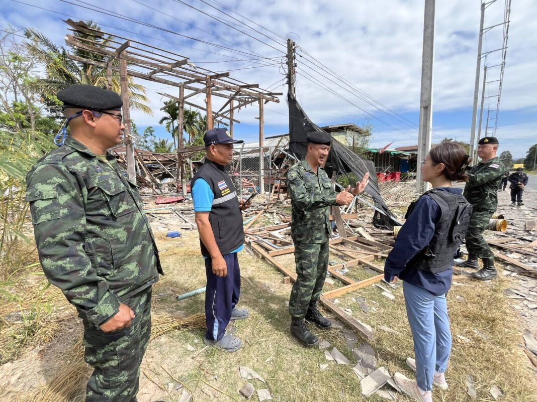Chinese Media Visit Sisaket Communities to Assess Damage from Cambodian ...
