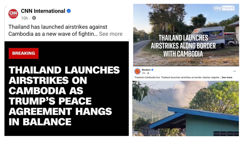 On Foreign Media and Thai Media Regarding Latest Thai-Cambodian Conflicts