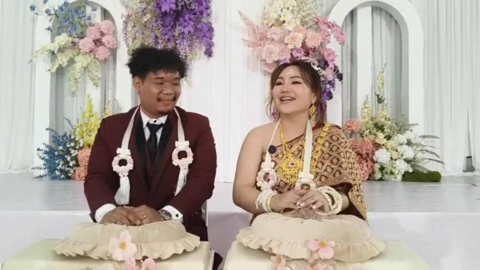 Bride leads procession, proposes to groom with 400,000 baht dowry in ...