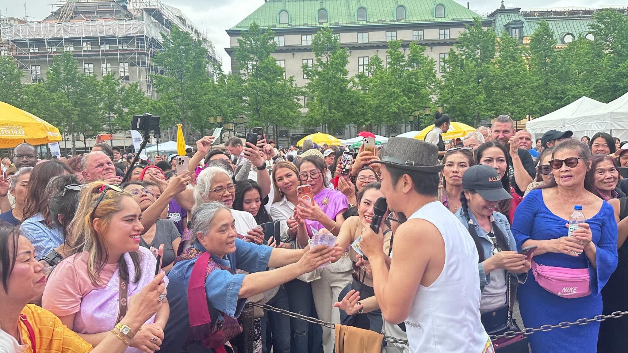 Thai concert in Sweden halted for safety concerns amid huge crowd