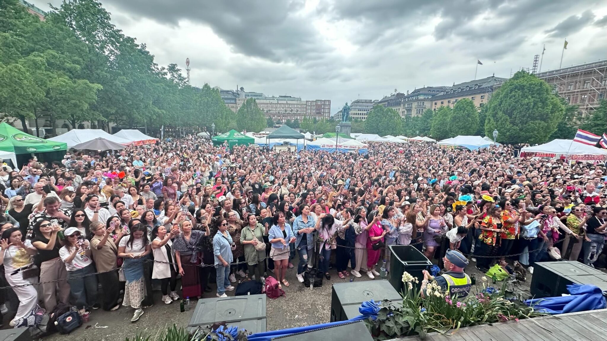 Thai concert in Sweden halted for safety concerns amid huge crowd