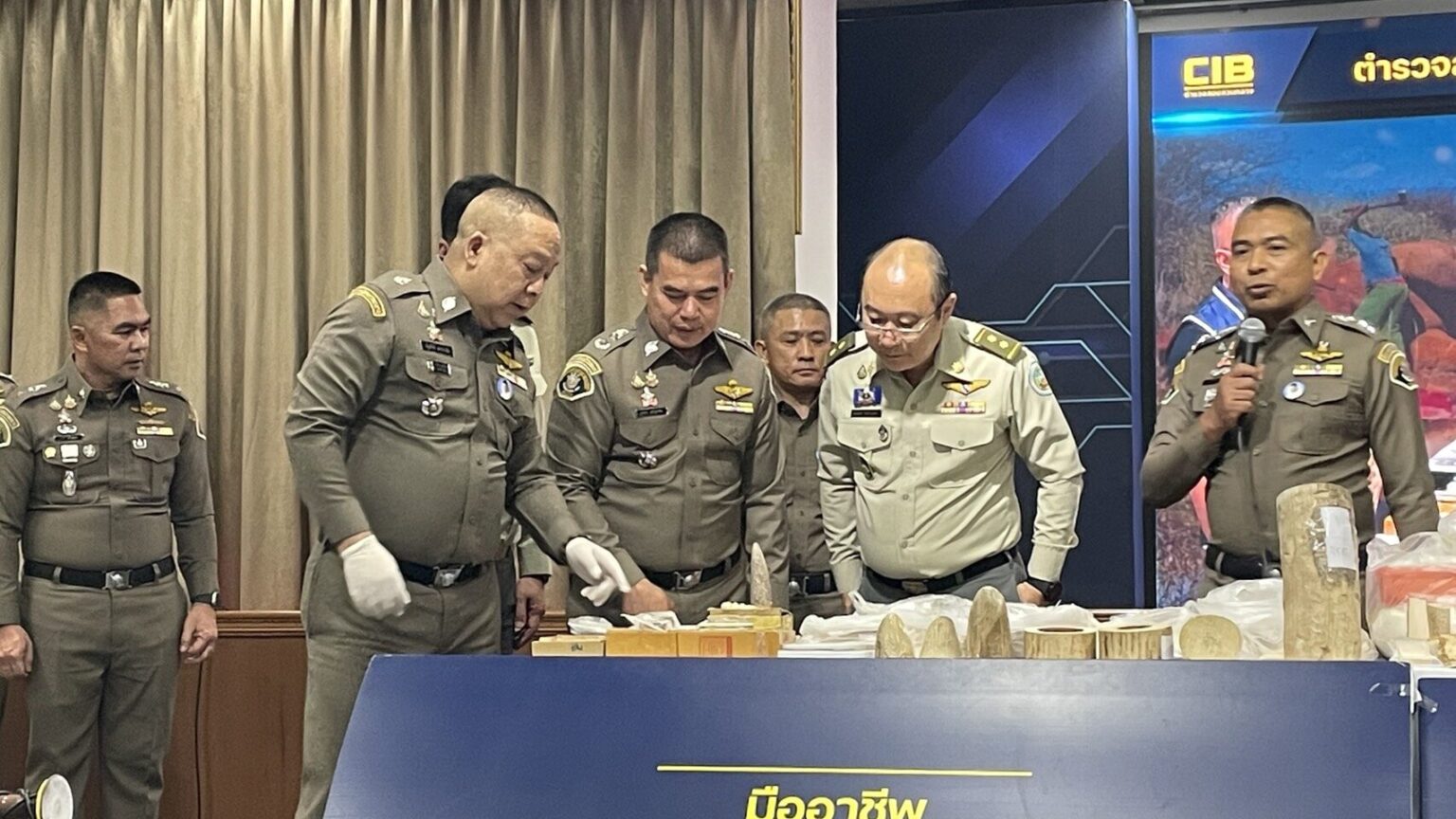 Police seize ivory worth $300,000 in trafficking crackdown