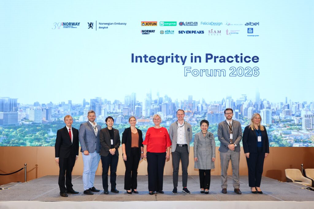 Building integrity and responsible governance through Thai–Norwegian ...