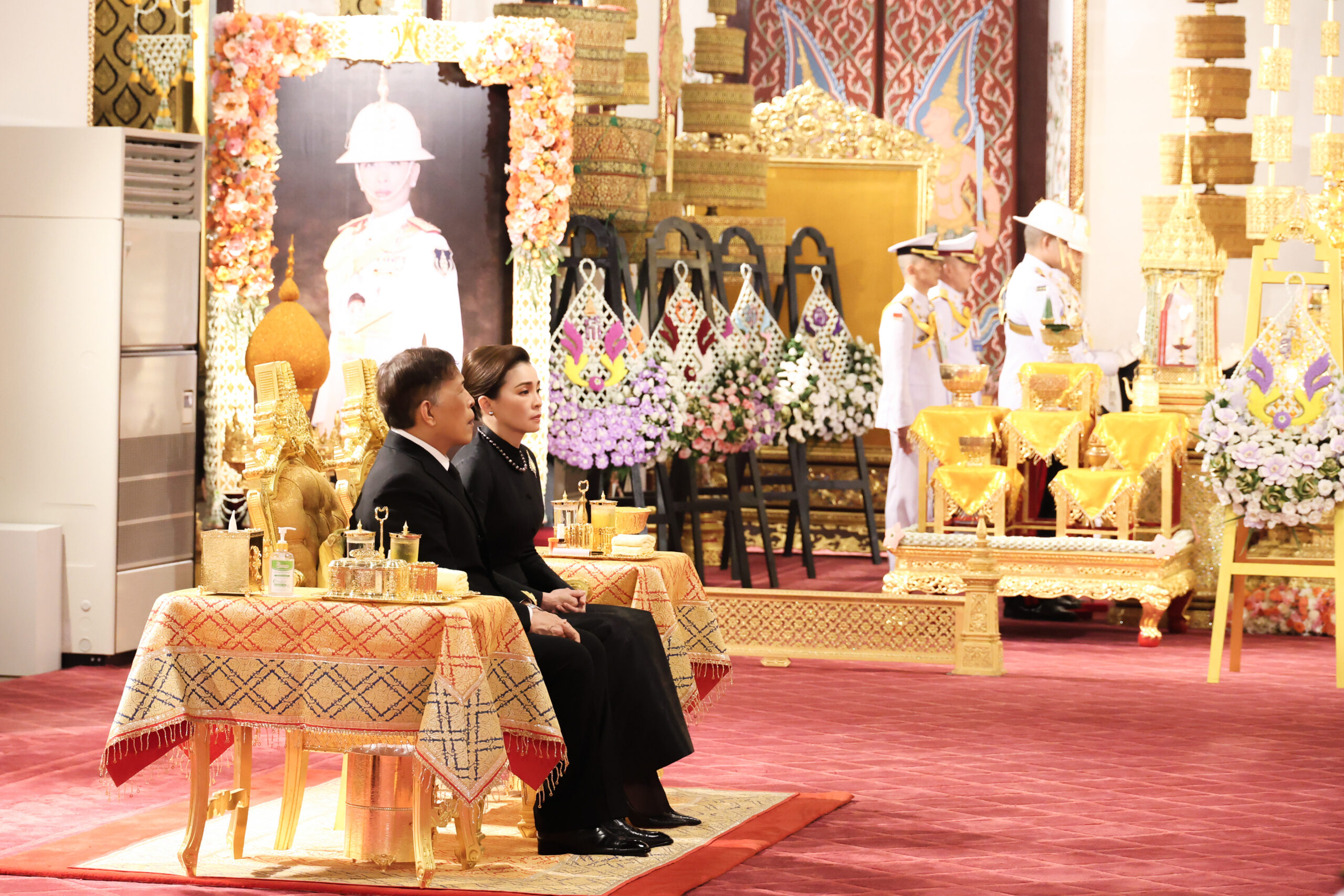 King and Queen Preside Over Princess’s Funeral Rites