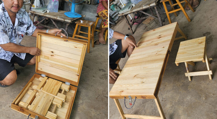 Thai Craftsman Turns Scrap Wood Into Profitable Model Ships