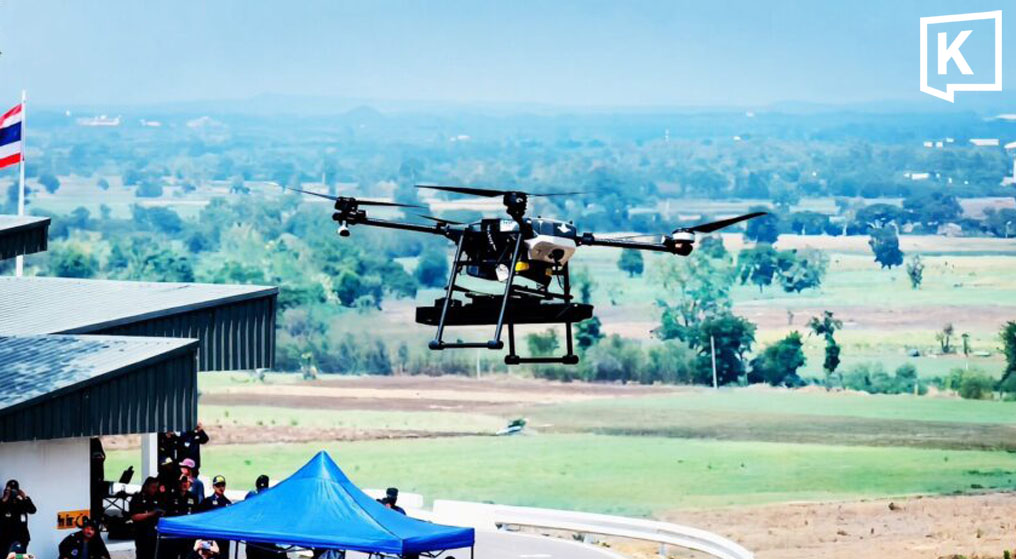 Thai Air Force successfully fires rocket from drone