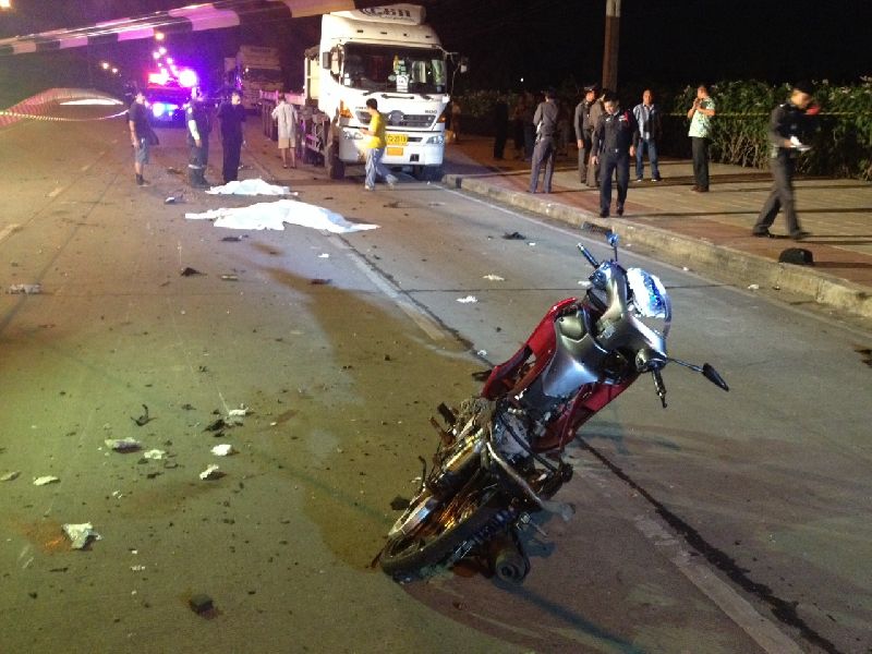 Rider Dies When Fireworks Explode Motorbike