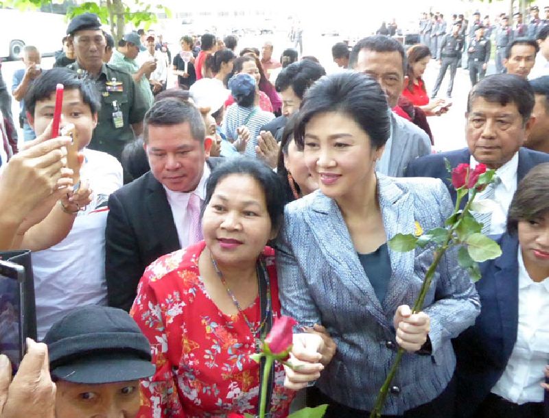 Soldiers Stalk Yingluck Because She’s Pretty: Deputy Junta Chief
